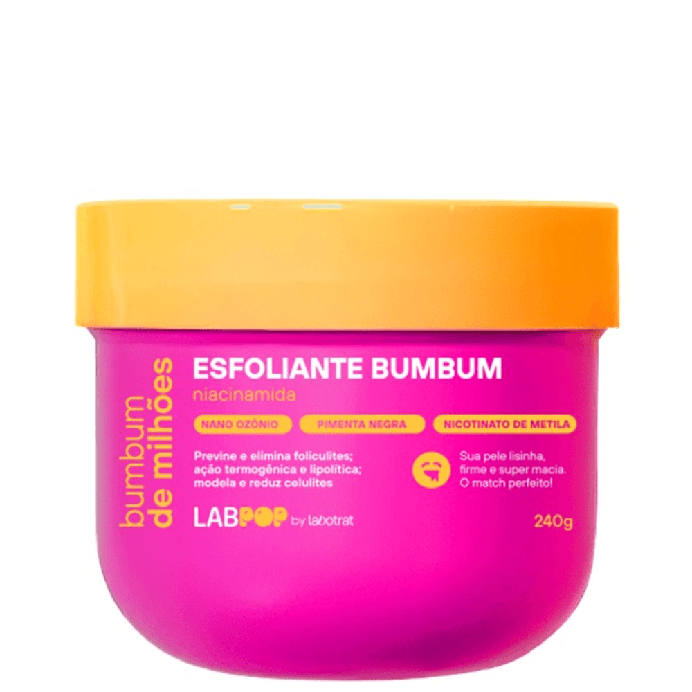 Esfoliante Labpop Bumbum de Milhões 240g - Soneda Perfumaria Esfoliante Labpop Bumbum de Milhões 240g - Soneda Perfumaria